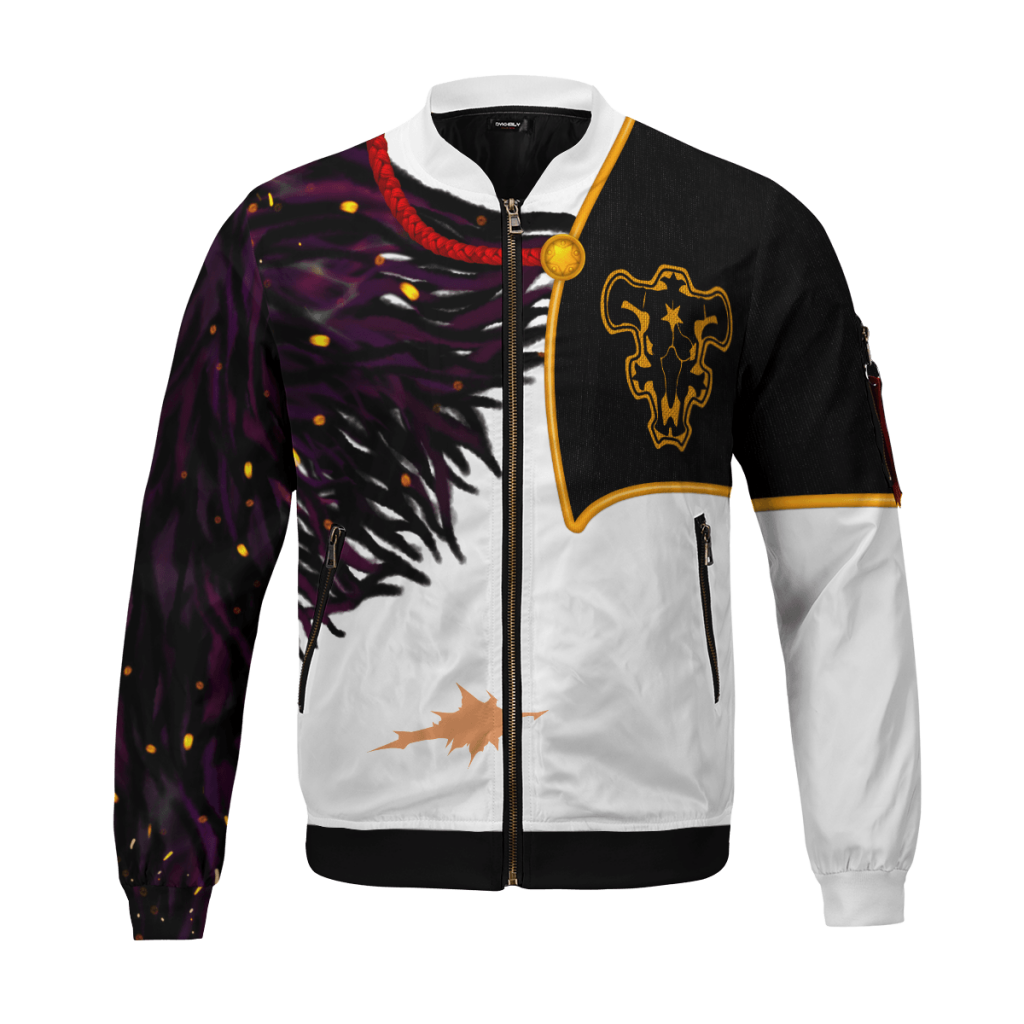 Anime Asta Demon Skin Bomber Jacket | Anime Jacket
