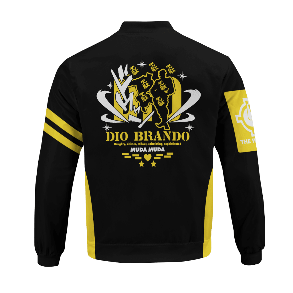 Jojo's Bizarre Adventure Jackets - Anime Dio Brando Bomber Jacket ...