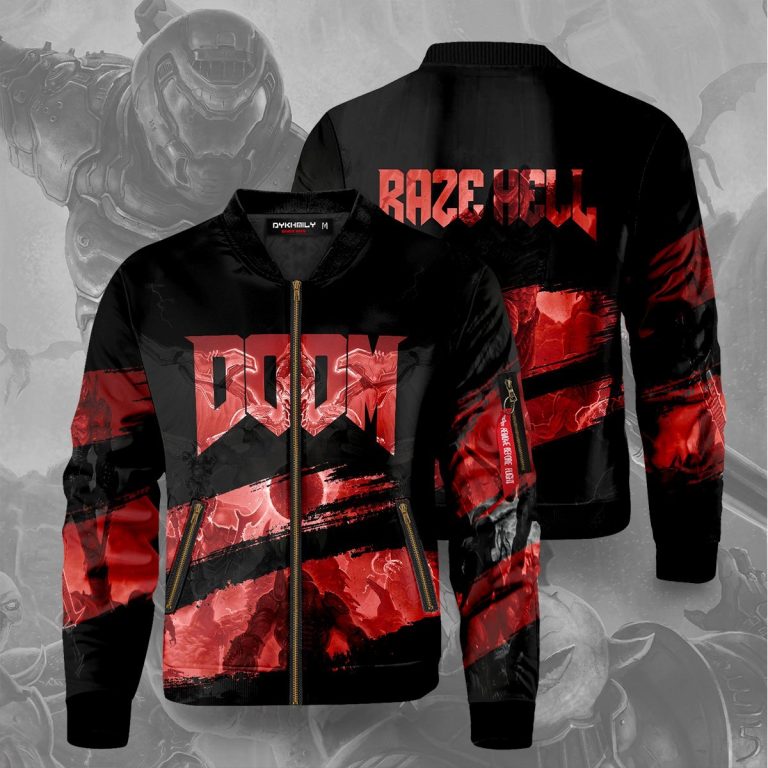 Anime Doom Bomber Jacket | Anime Jacket