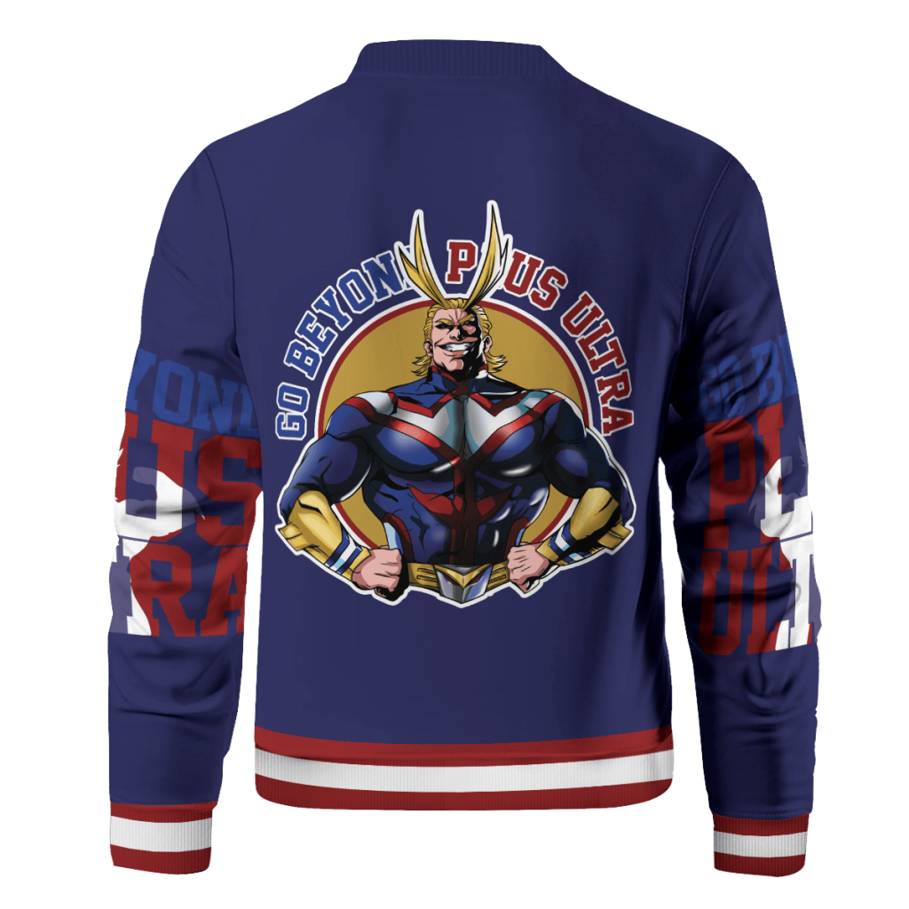 My Hero Academia Jacket - Anime Go Beyond All Might Bomber Jacket ...