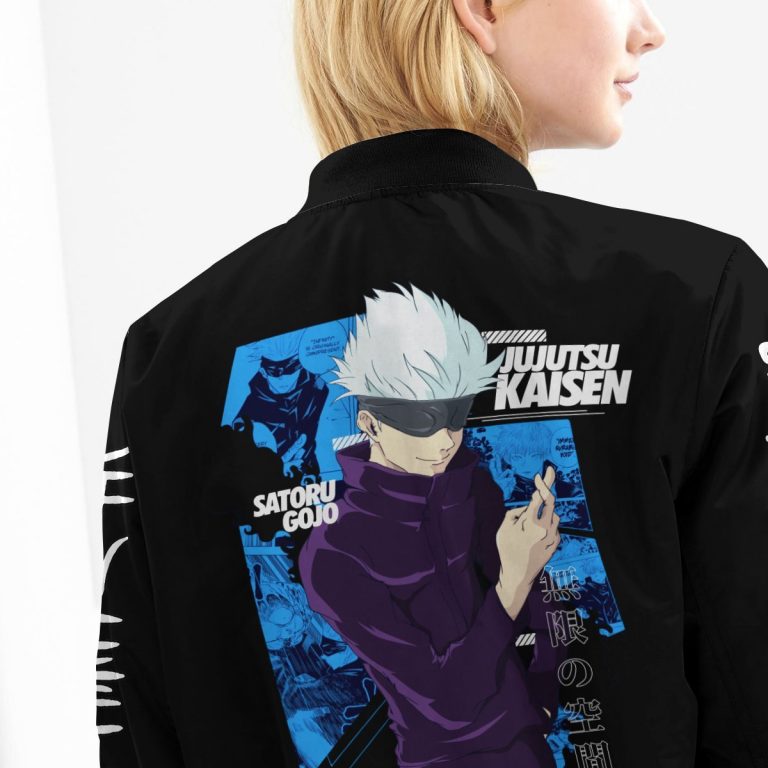 Anime Gojo Bomber Jacket | Anime Jacket