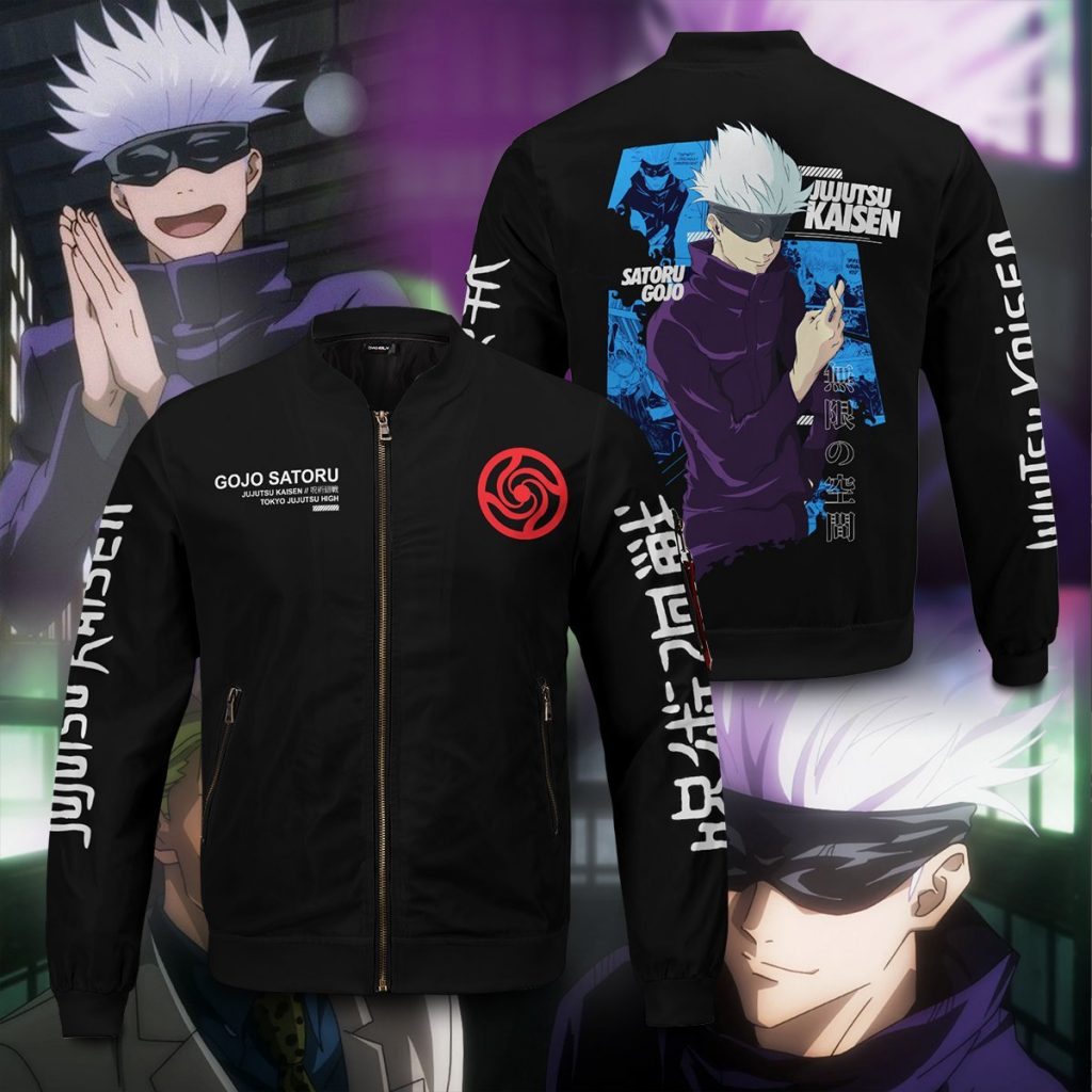 Anime Gojo Bomber Jacket | Anime Jacket