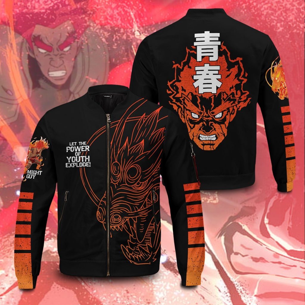 Anime Guy power of youth Bomber Jacket | Anime Jacket