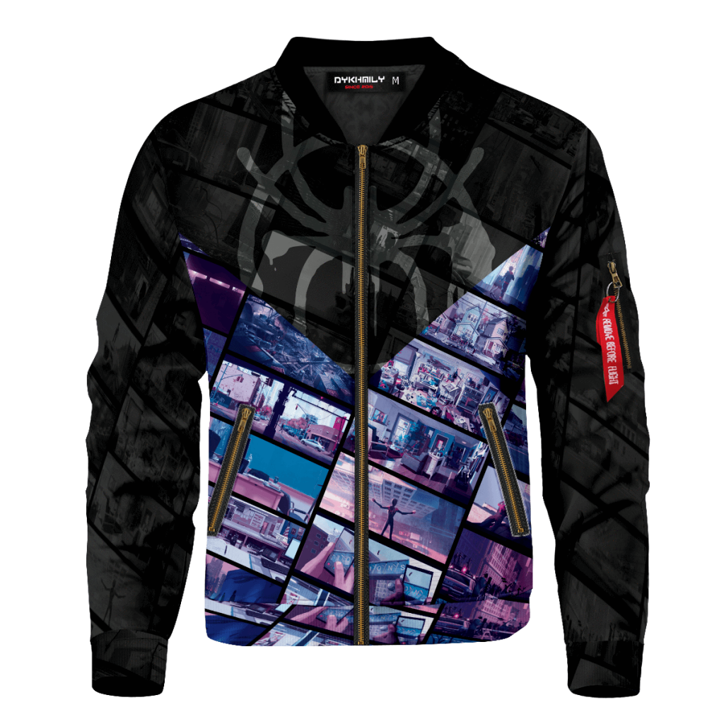 Anime Rolling Thunder Bomber Jacket | Anime Jacket
