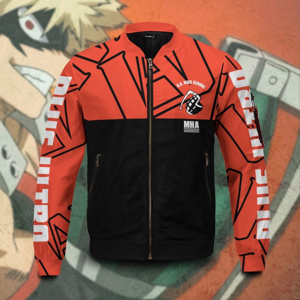 Anime MHA Bakugo Bomber Jacket | Anime Jacket