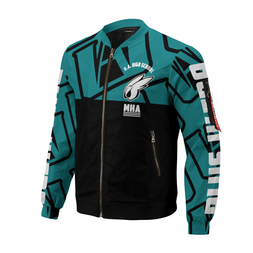 Anime MHA Midoriya Bomber Jacket | Anime Jacket