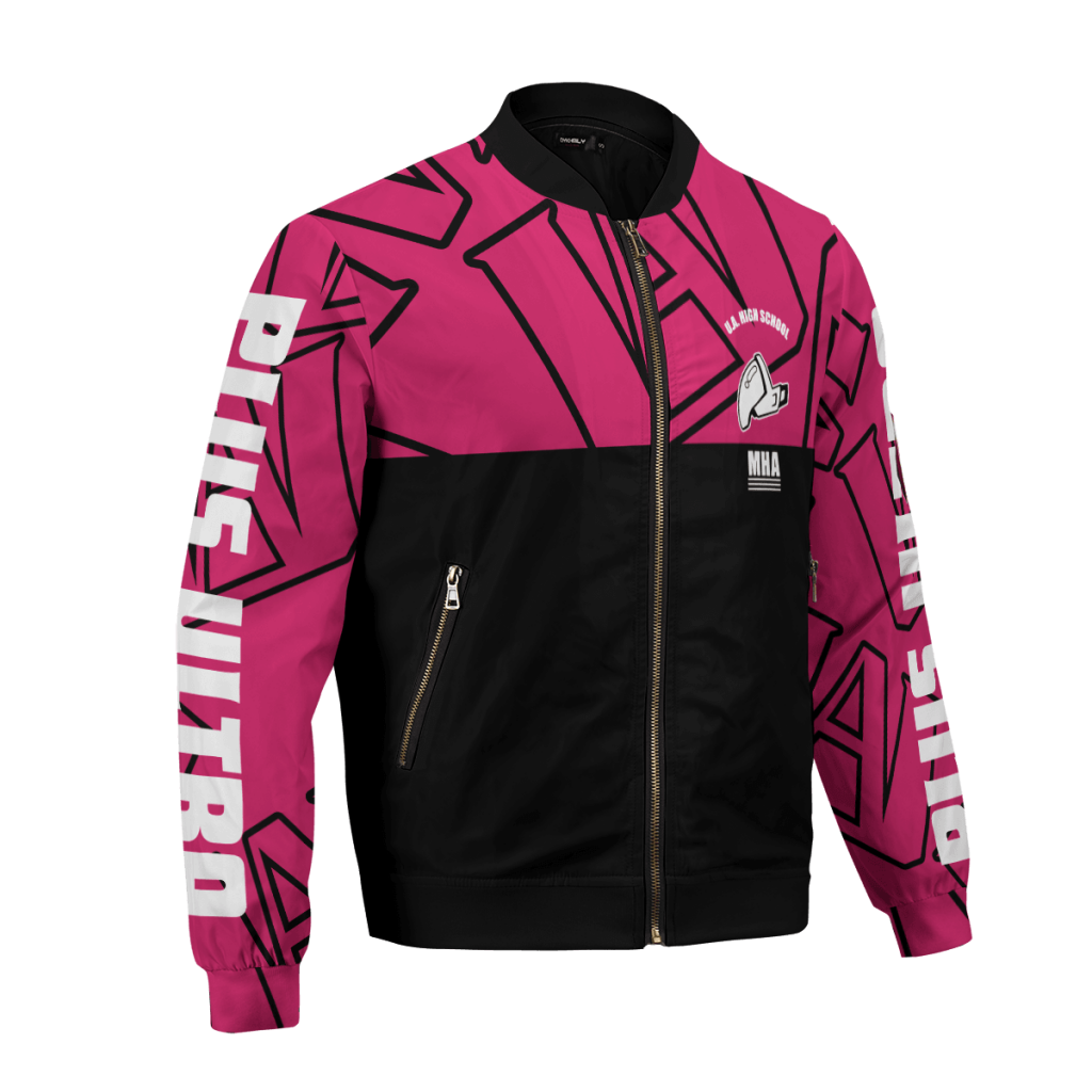 Anime MHA Uraraka Bomber Jacket | Anime Jacket