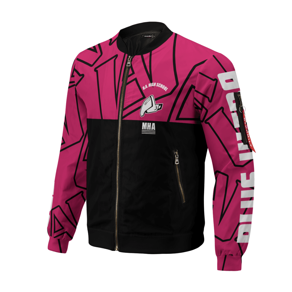 Anime MHA Uraraka Bomber Jacket | Anime Jacket
