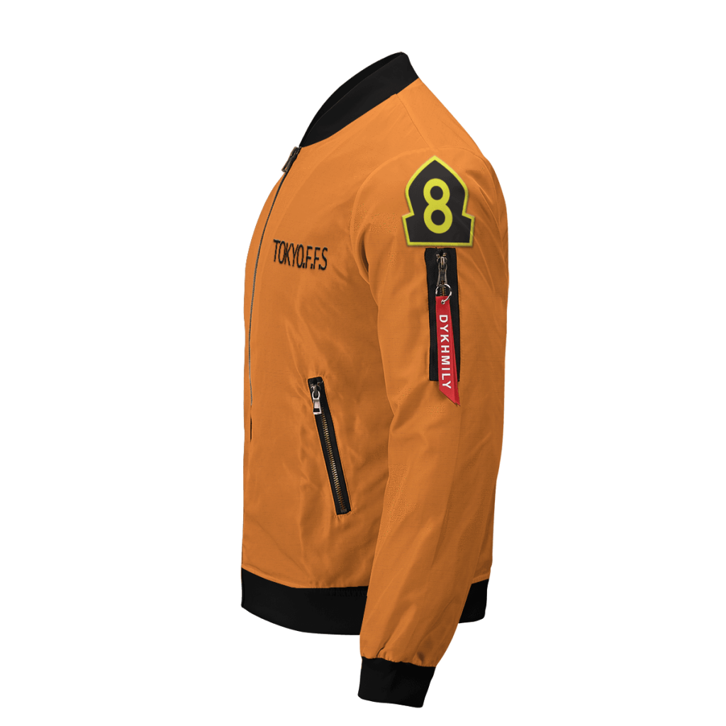 Anime Personalized Fire Force Company 8 Bomber Jacket | Anime Jacket