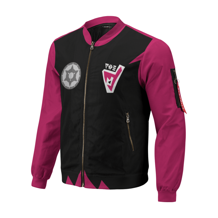 Pokemon Jackets - Anime Pokemon Dark Uniform Bomber Jacket | Anime Jacket