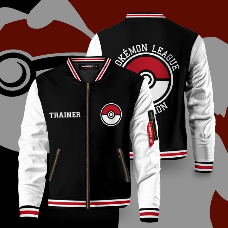 Pokemon Jackets - Anime Pokemon League Bomber Jacket | Anime Jacket