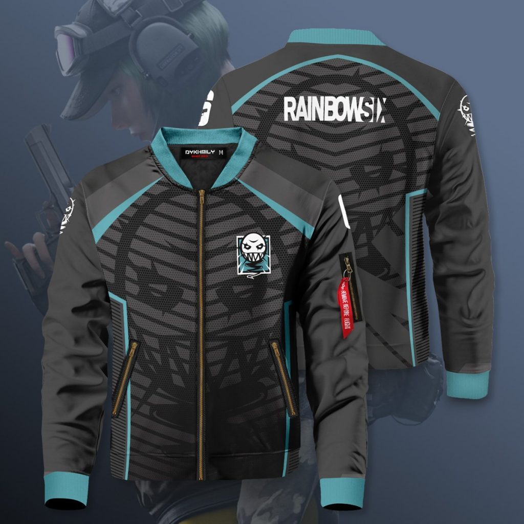 Anime Rainbow Six Siege Ela Bomber Jacket | Anime Jacket