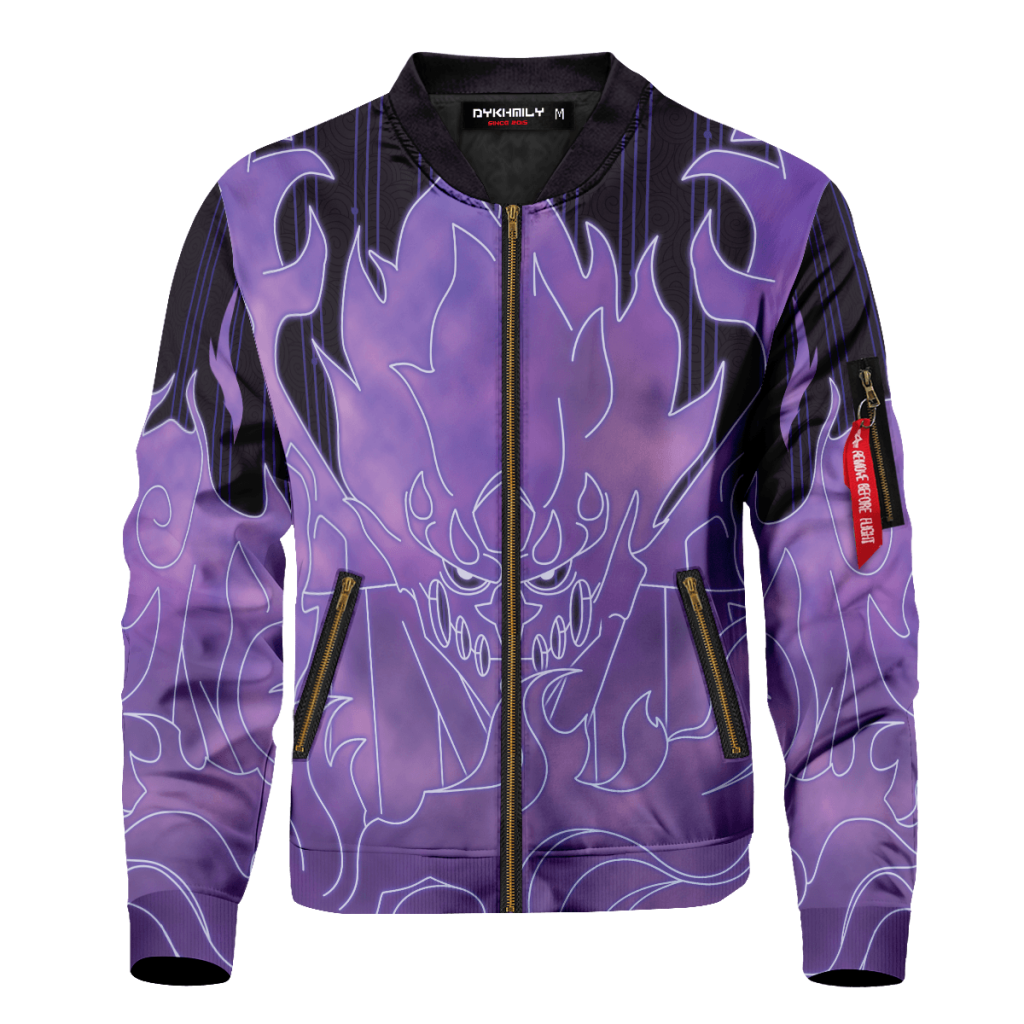 Anime Sasuke Armor Bomber Jacket | Anime Jacket