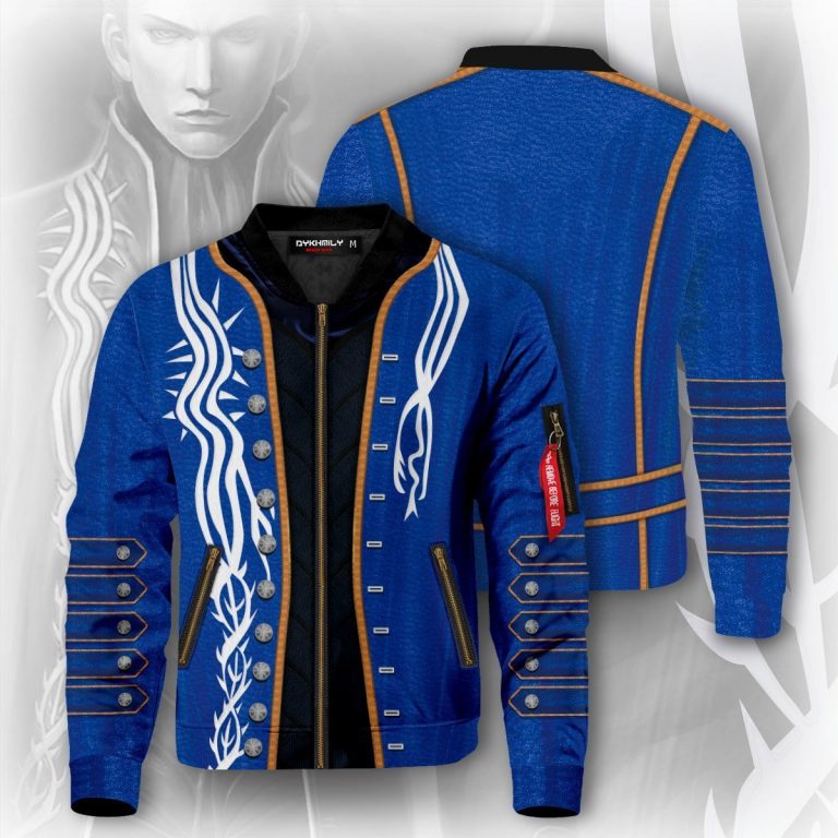 Anime Vergil Bomber Jacket | Anime Jacket