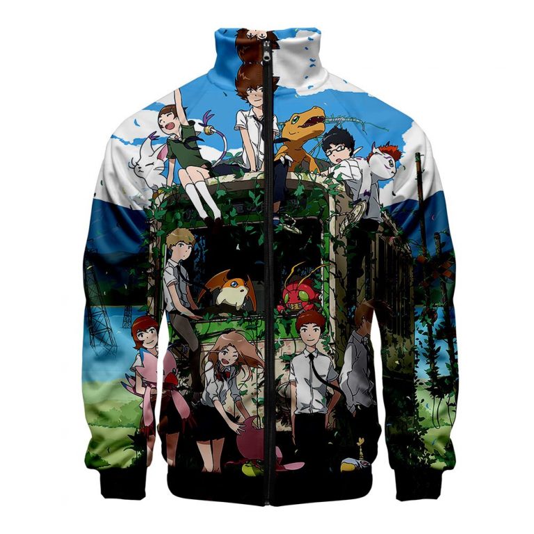 Digimon Jackets – Agumon Digimon 3D Jacket | Anime Jacket