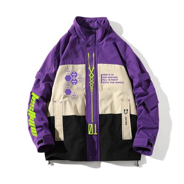Evangelion Jackets - EVA-01 Winter Coat | Anime Jacket